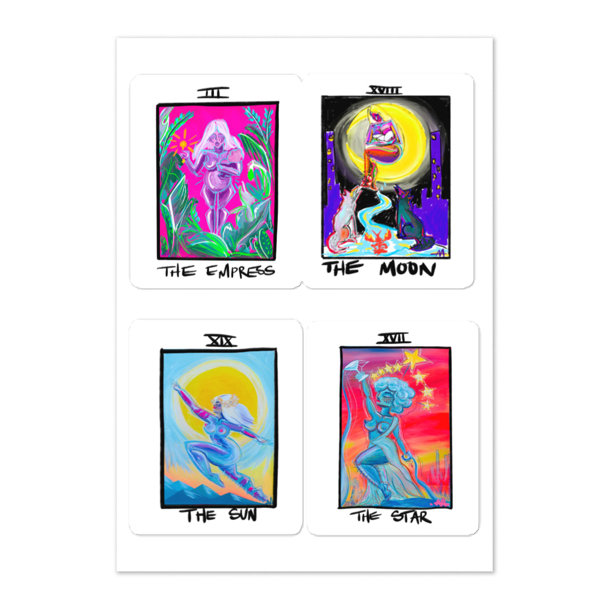 Mush Arcana Sticker sheet – MUSH Bodega
