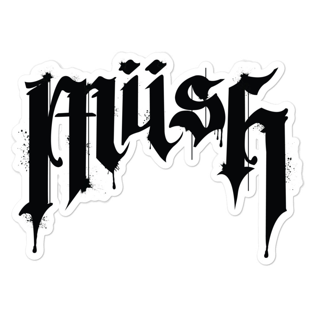 Mush Logo Stickers – MUSH Bodega